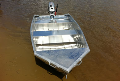 Seacraft galvanised aluminium boats with 2 year warranty