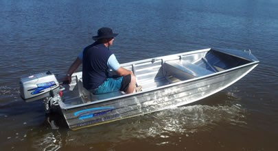 Seacraft galvanised aluminium boats with 2 year warranty