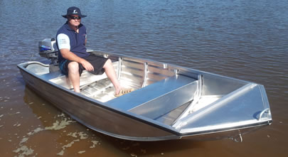 Seacraft galvanised aluminium boats with 2 year warranty
