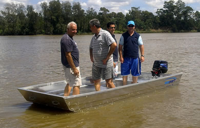 Seacraft galvanised aluminium boats with 2 year warranty