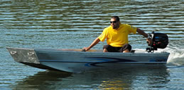 Seacraft galvanised aluminium boats with 2 year warranty